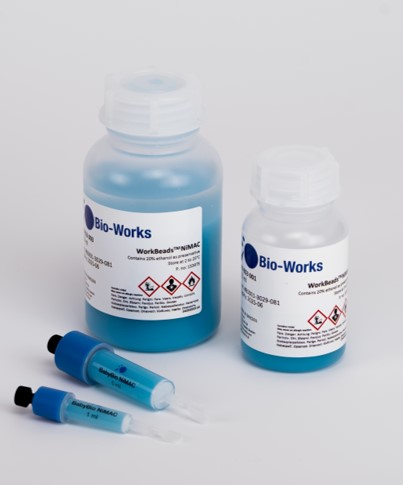 Immobilized metal-ion affinity chromatography (IMAC) resin