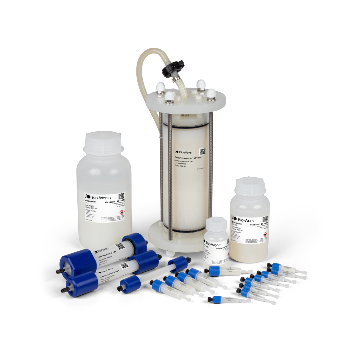 GoBio prepacked chromatography columns | Bio-Works